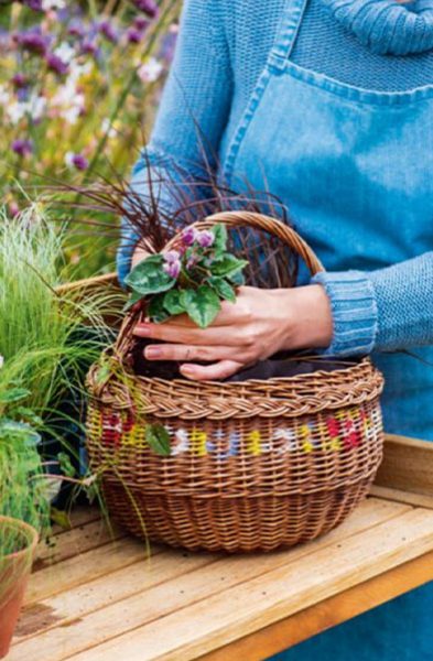 DIY : tuto facile pour fabriquer un panier d'automne - Esprit d'ici